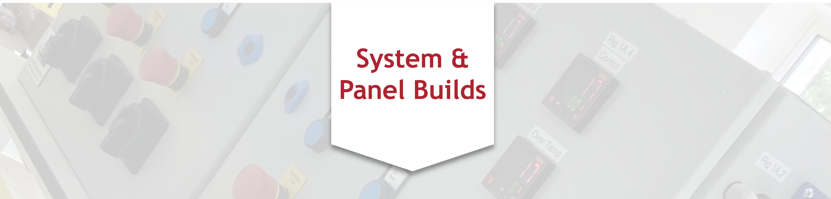 System & Panel Builds – SHP Automation Limited